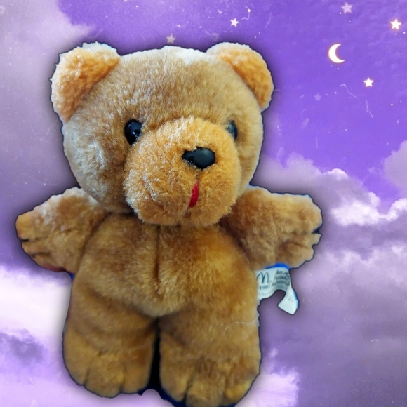 McDonald's | Toys | Vintage 9s Mcdonalds Mini Teddy Bear Plushie | Poshmark
